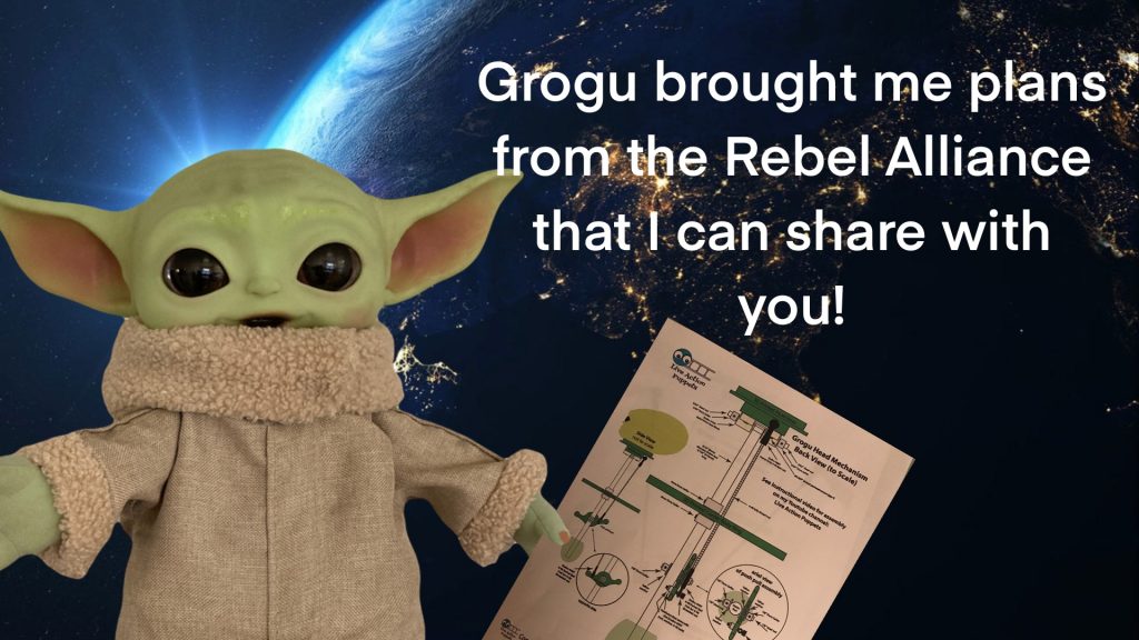 Create a Grogu Mechanical Puppet with Internal Arm Rods - Puppet ...