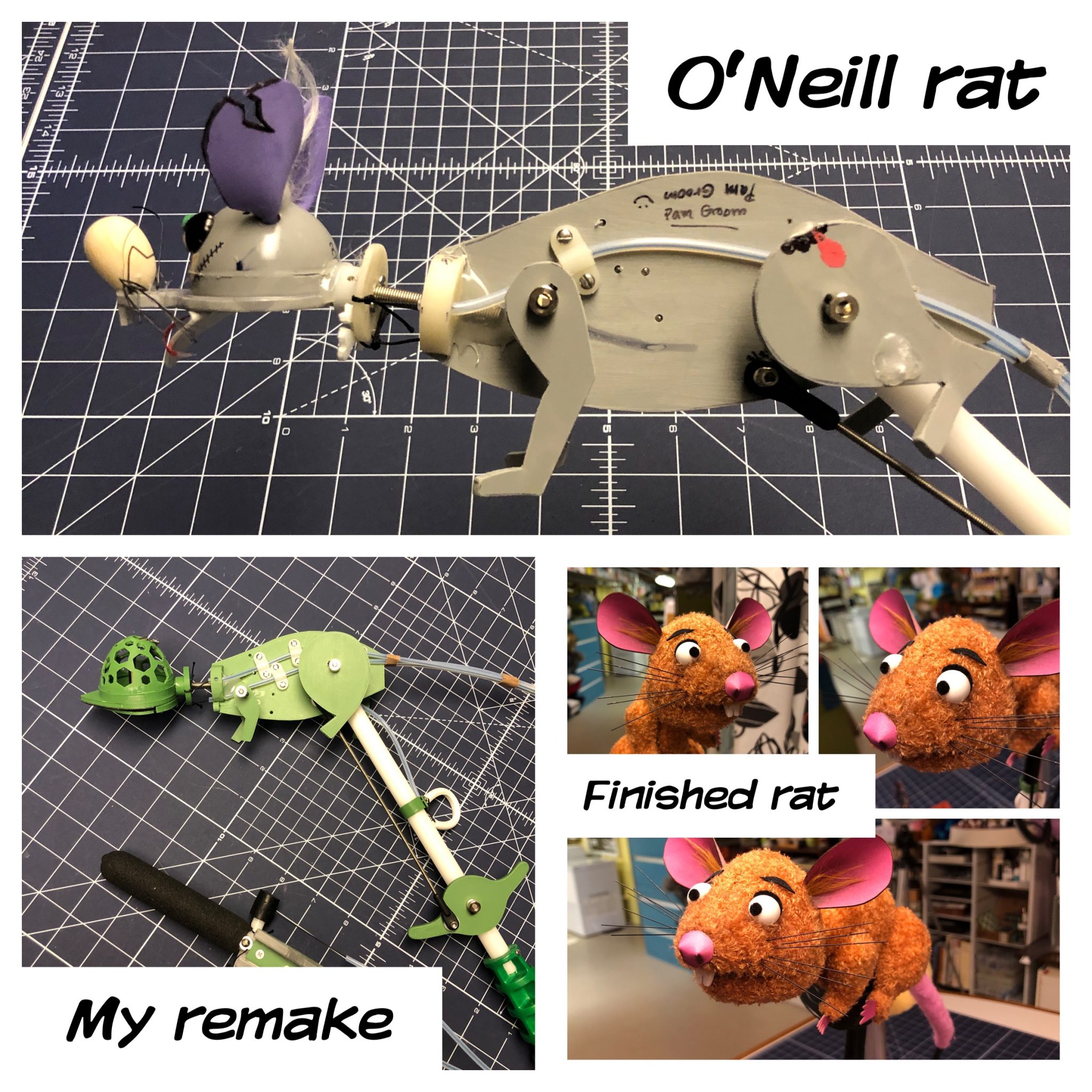 Create a Grogu Mechanical Puppet with Internal Arm Rods - Puppet ...
