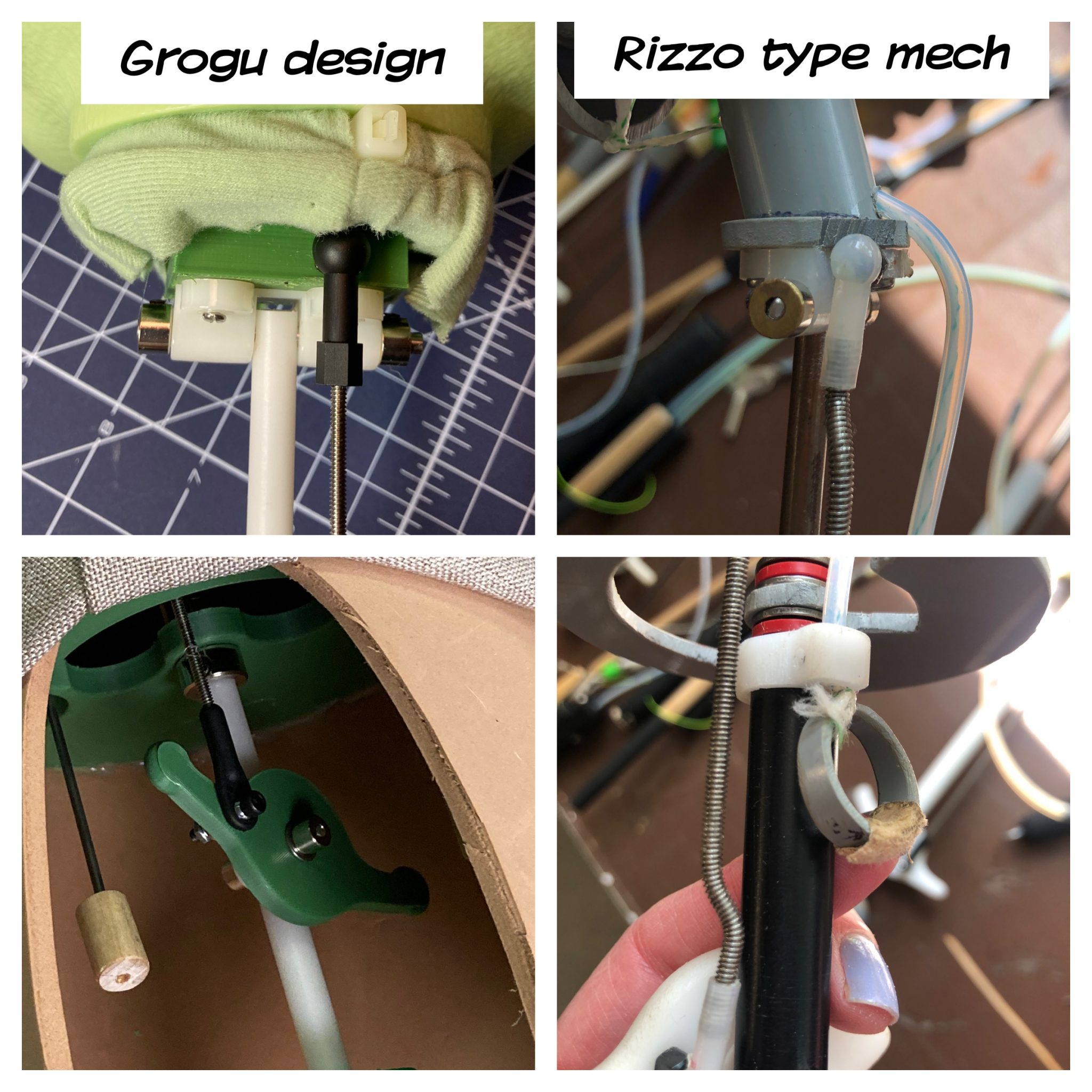 Create a Grogu Mechanical Puppet with Internal Arm Rods - Puppet ...