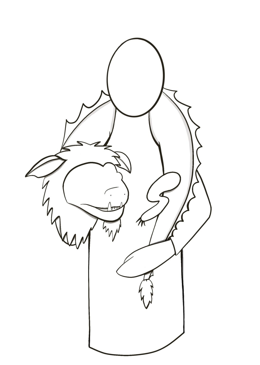 Wearable Dragon Puppet Pattern - Puppet Patterns & Custom Puppets | LA ...