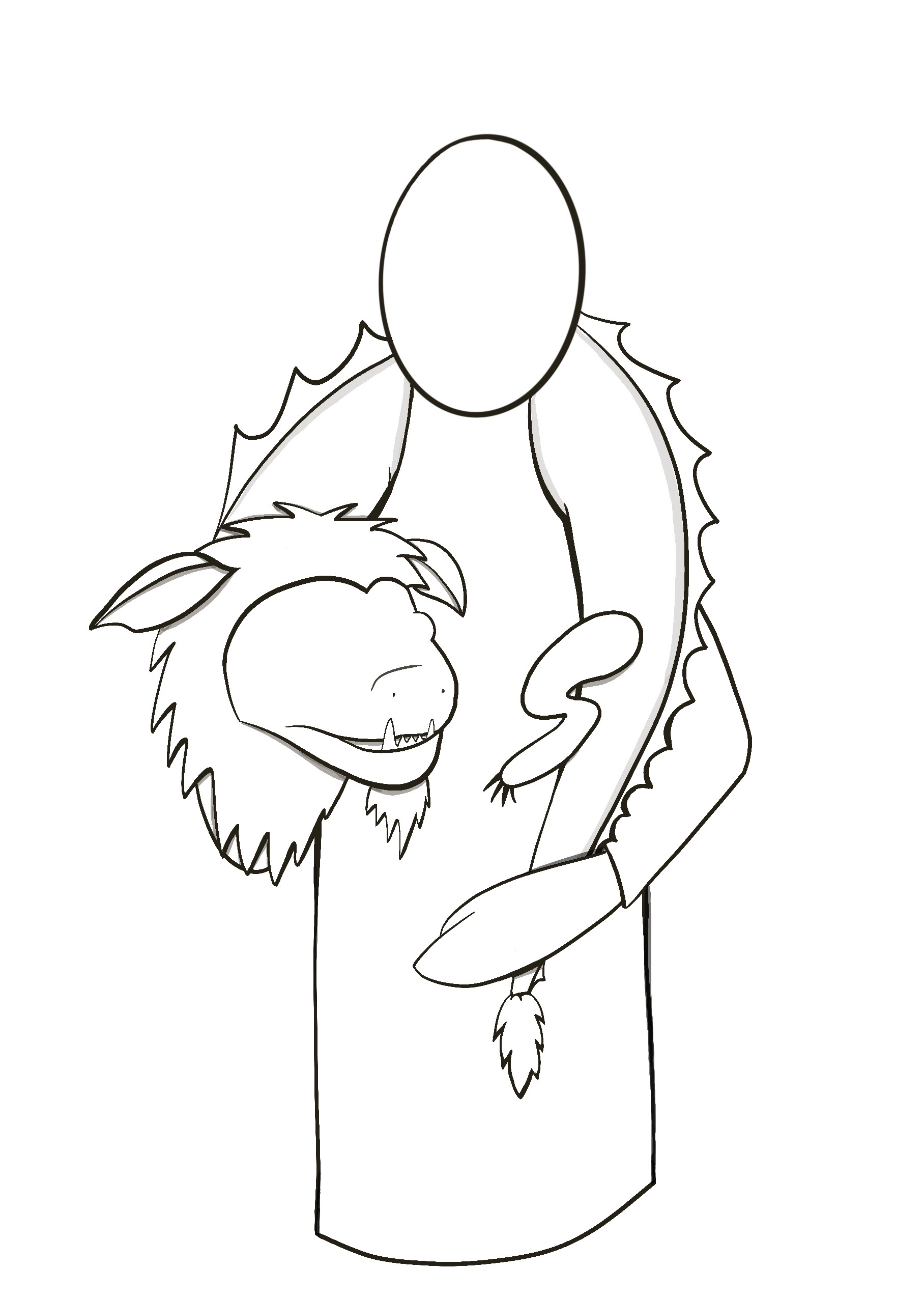 Wearable Dragon Puppet Pattern - Live Action Puppets