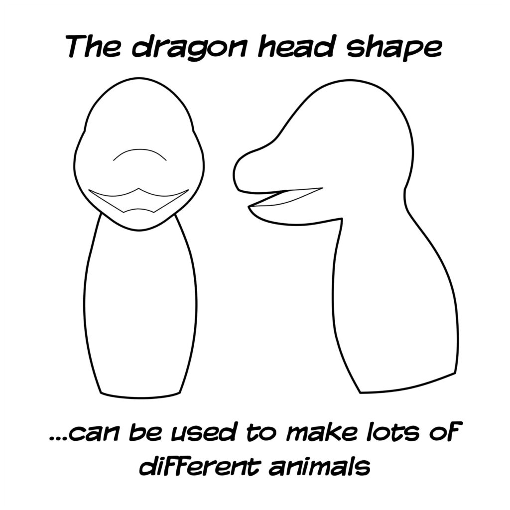 Wearable Dragon Puppet Pattern – Puppet Patterns & Custom Puppets | LA ...