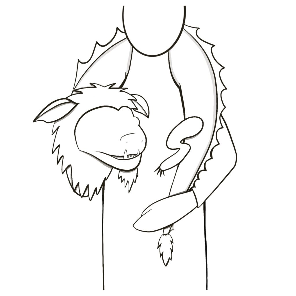 Wearable Dragon Puppet Pattern – Puppet Patterns & Custom Puppets | LA ...