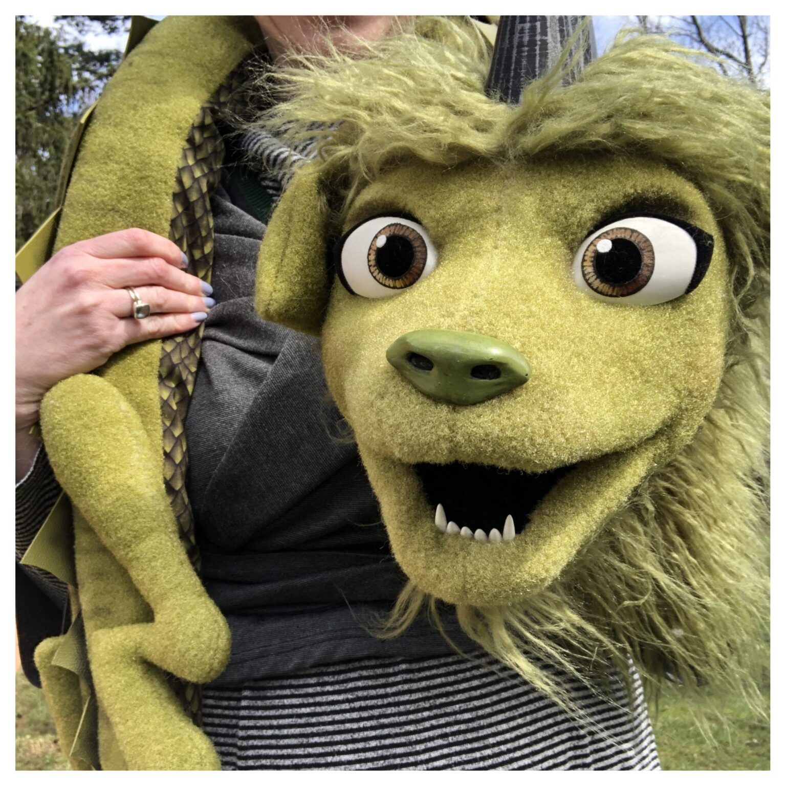 Wearable Dragon Puppet Pattern – Puppet Patterns & Custom Puppets | LA ...